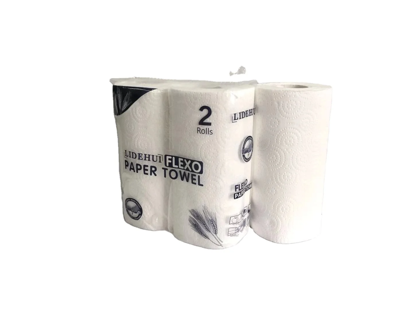 2 Ply Water Absorption Oil Absorb Bamboo Kitchen Roll Tissue Paper ...