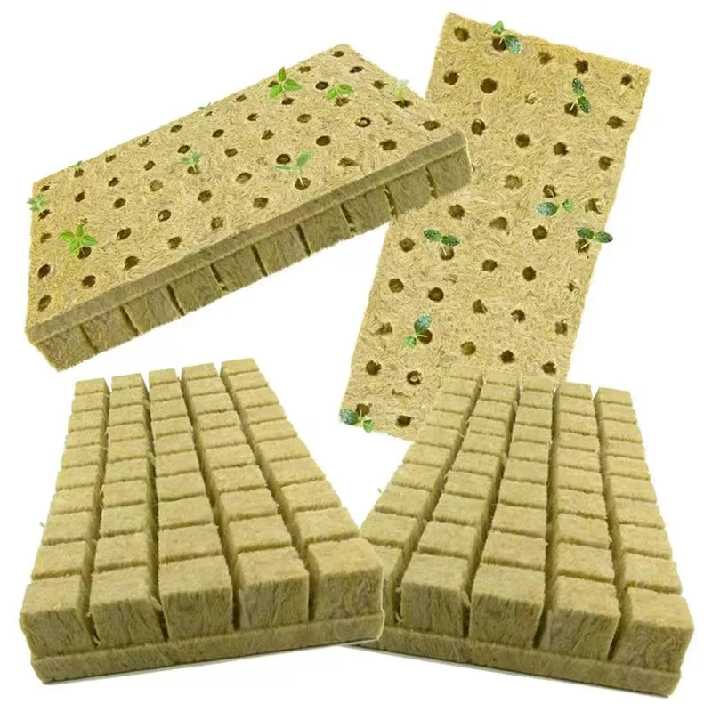 Rockwool Seedling Blocks - Ideal for Hydroponic Growth