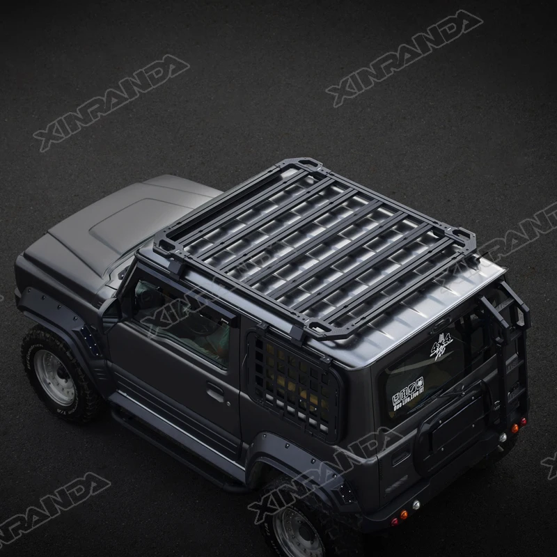 Jimny Aluminium Roof Rack Luggage Rack For Suzuki Jimny Gen 4 Jb64 Jb74 ...