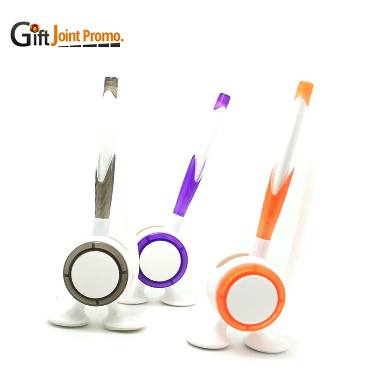 Customized Logo Plastic Counter Pens Desk Counter Table Pen Desk Pen ...