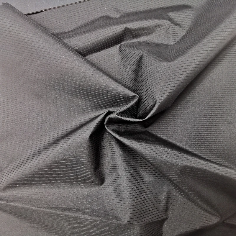 Horizontal Stripe Polyester Pongee Sportswear Water Proof Fabric - Buy ...