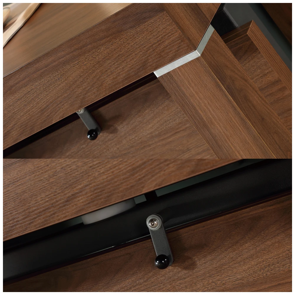 Space-saving Modern Transforming Table - Extendable Dining