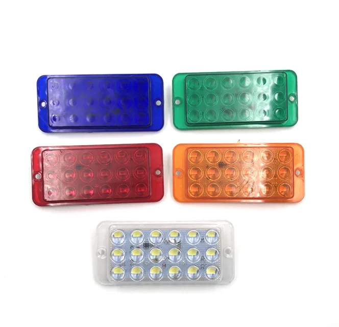 Red Led Truck Side Marker Light 12v/24v Indicators Light Turn Signal ...