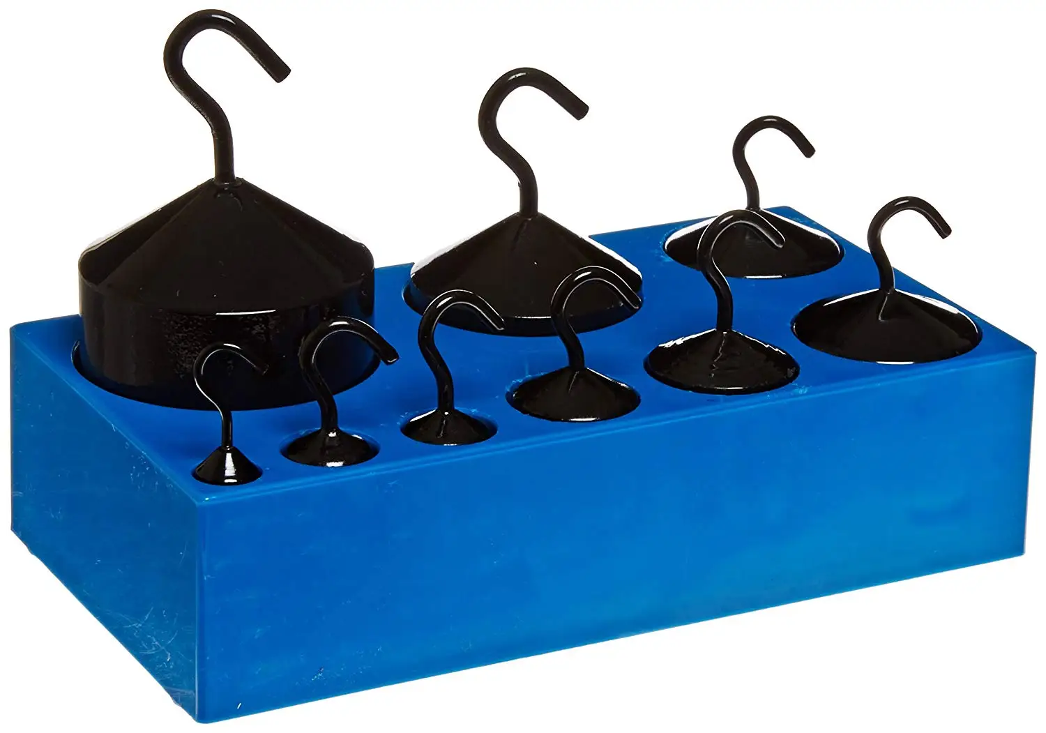 Gelsonlab HSPD-324 Educational Black Enamel Hooked Weight Set