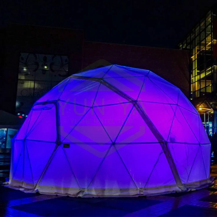 Galvanized Steel Structure Clear Hemispherical Live Show Concert Music ...
