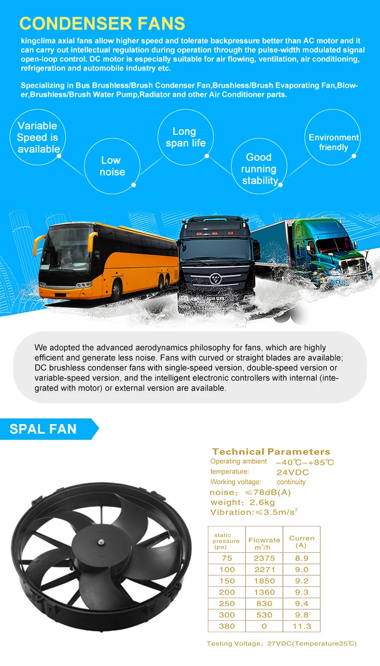 Centrifugal Fan for Mitsubishi Fuse Rosa Bus Air Conditioner