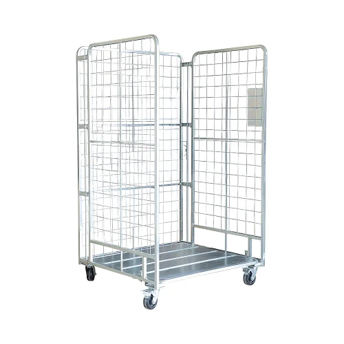 Warehouse Roll Cages Cargo Cart Transport Material Transporter Storage ...