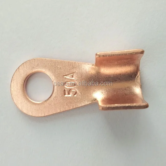 XTSEAO Red Copper Splice Ring Terminals - Durable & Efficient