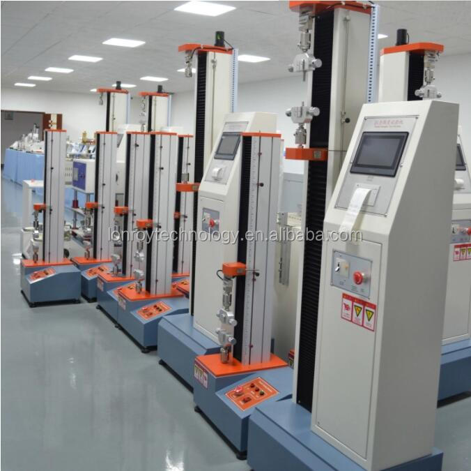 ASTM D638 ISO 4587 ASTM D903 0-5KN Single Column Electronic Tensile ...