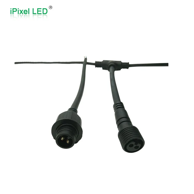 3pin Waterproof Connector Male And Female - Buy 3pin Led Connector,Male ...