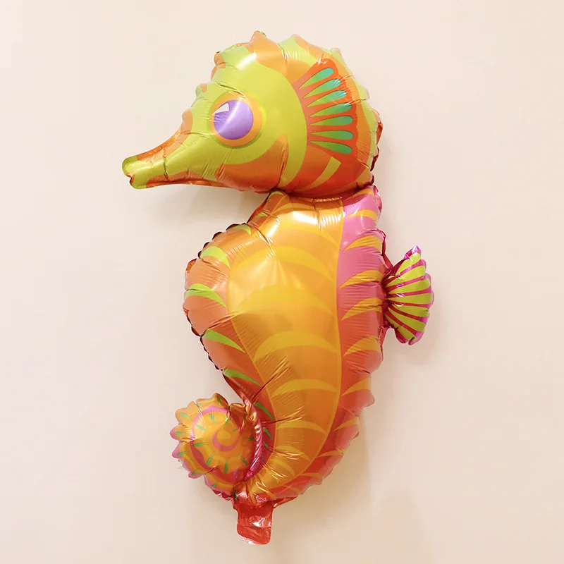 Marine Animals Balloons Large Size Cartoon Foil Balloon Crayfish Shark ...
