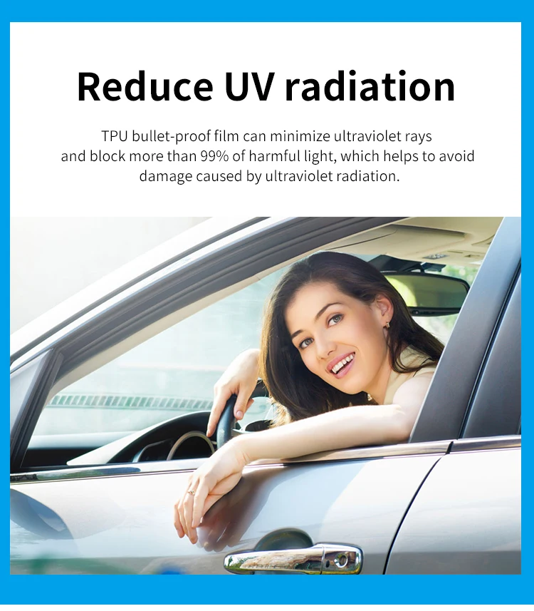 12mil Bulletproof Protection Window Films Bullet Proof Security Film ...