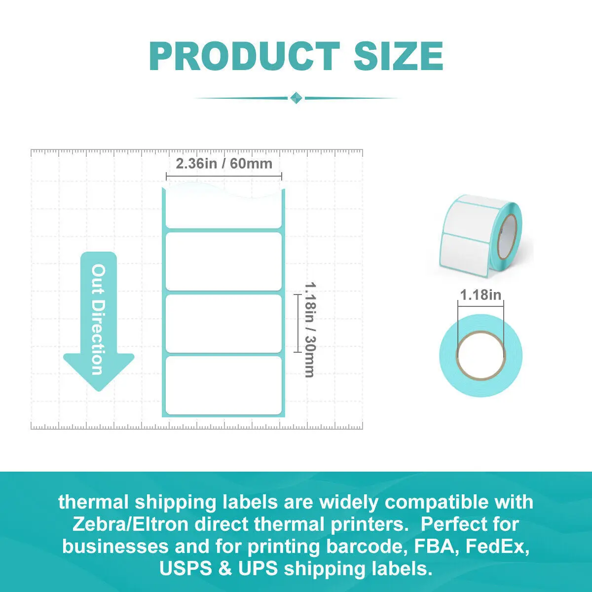 Recommend Thermal StickerThermal Labels 150mmx100mm Label Roll Shipping ...