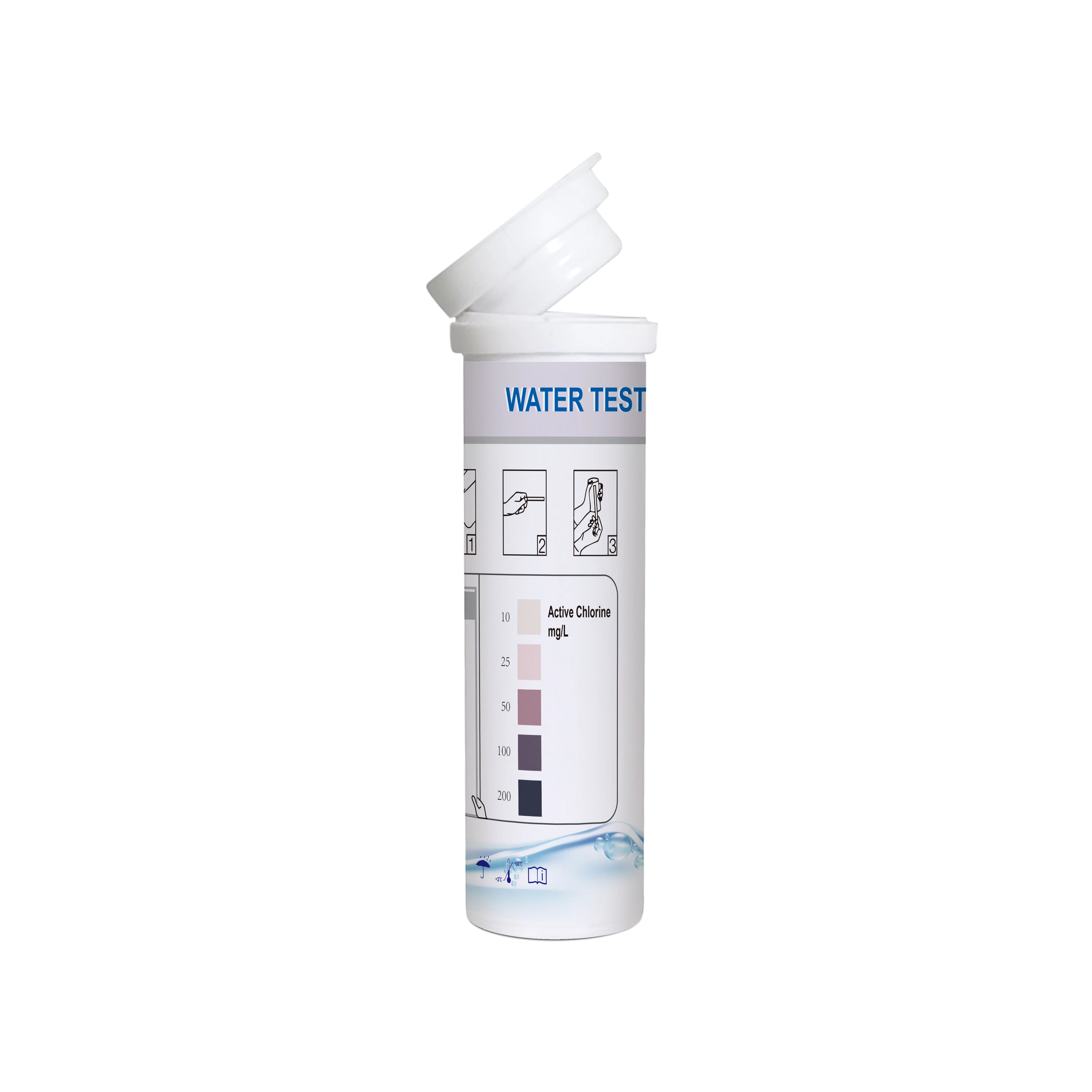 Home Active Chlorine Water Analysis Test Strips - Buy Water Analysis ...