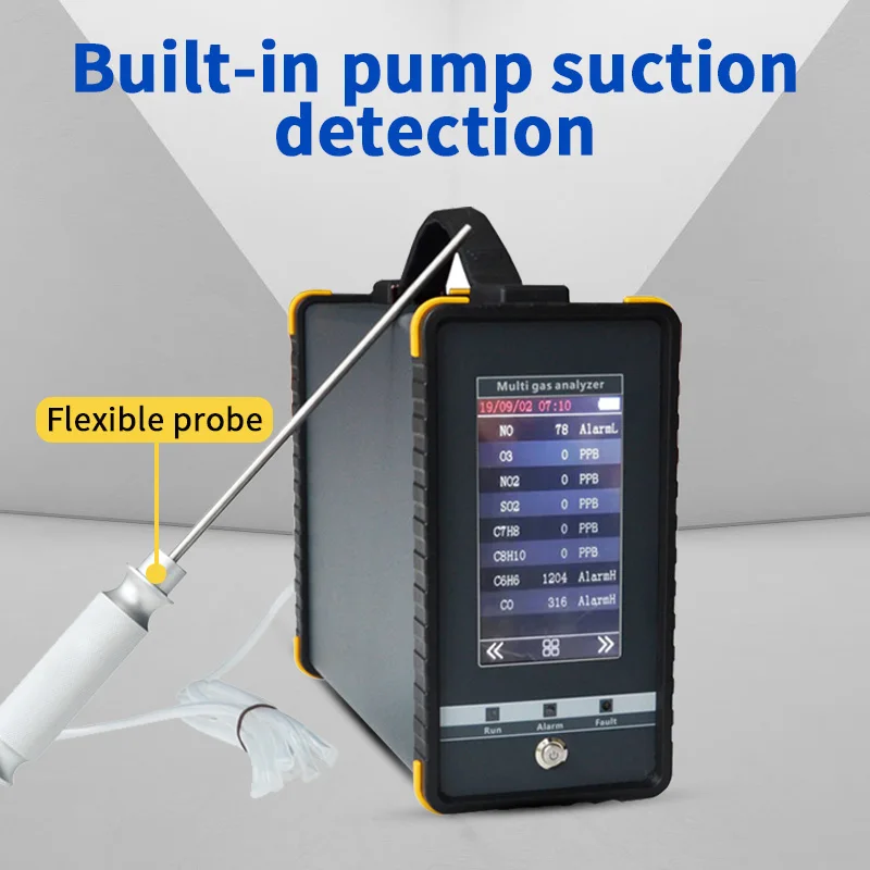 16-in-1 Portable Gas Analyzer - Instantaneous Readings