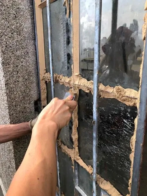 Mosaic Putty Steel Window Wooden Window Inlay Material Glass Putty