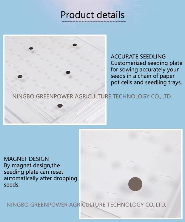 Manual Tray Seeder - Efficient Seedling Transplanting