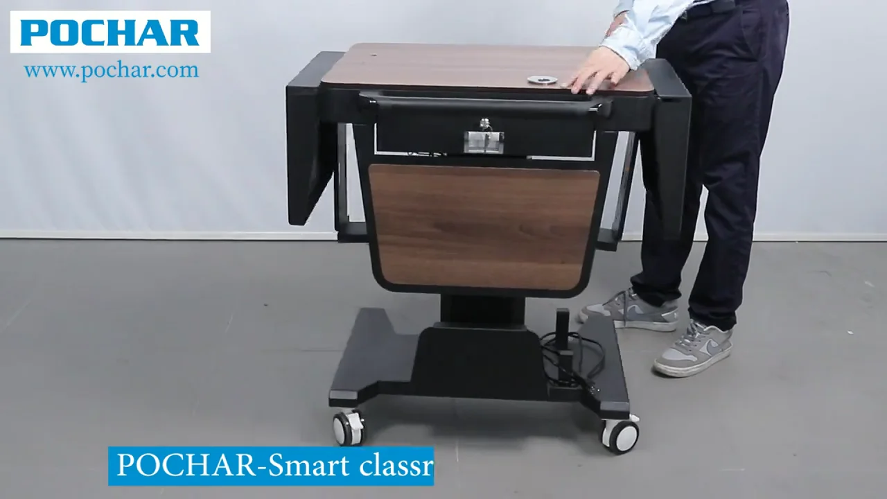 Simple Lectern Movable Presentation Table Audio System,Visualizer And ...