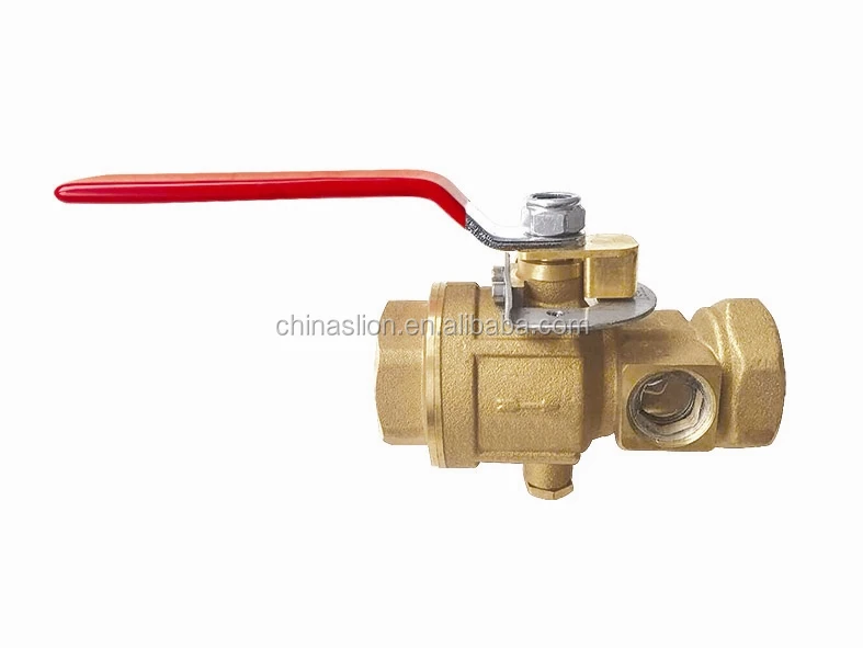 1"-2" Brass Test And Drain Ball Valve From Slion - Buy Test And Drain ...