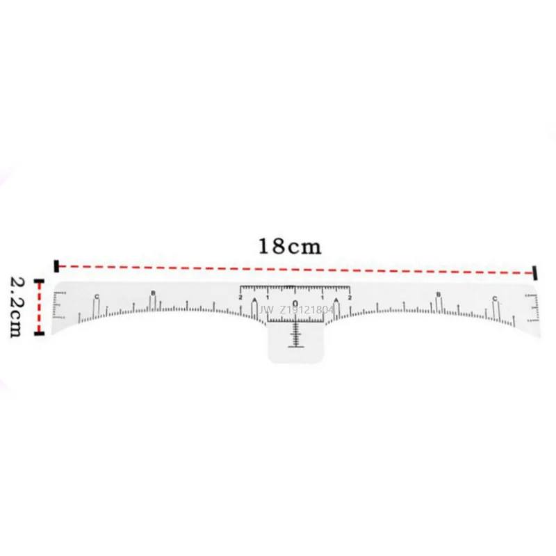 Oem Disposable Eyebrow Ruler Sticker,Eyebrow Ruler For Microblading ...