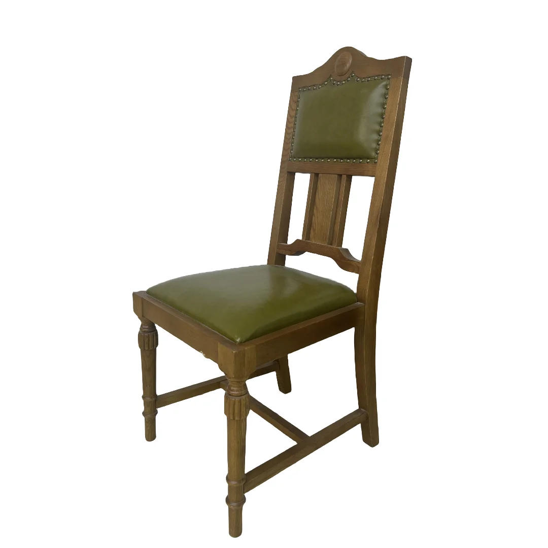 Old Shanghai Antique Leather Dining Chair Designer Western Style ...