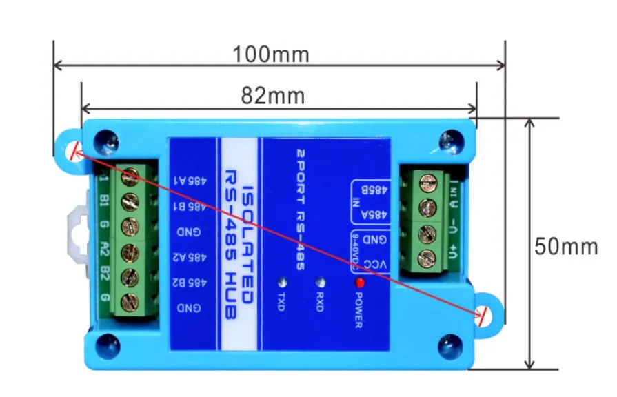 Taidacent Industrial 485 Photoelectric Isolation Extender