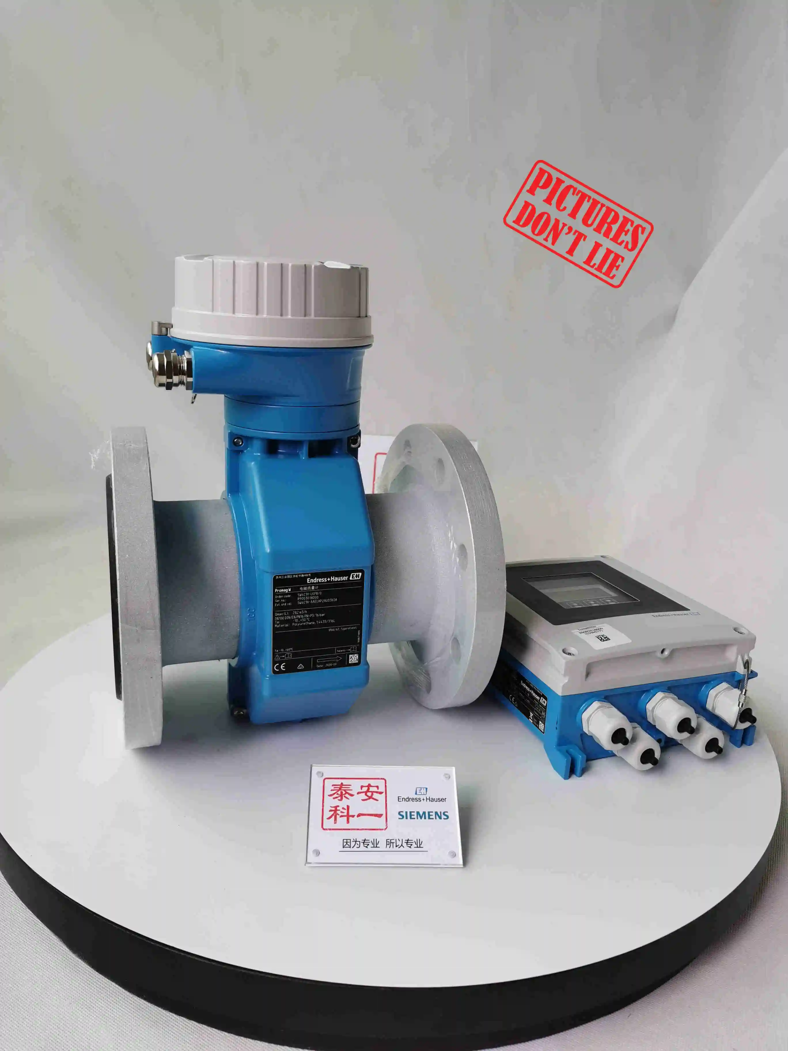 Endress+hauser Promag W300 E+h Electromagnetic Flowmeter 5w3b25 Proline ...