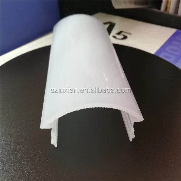 Extrusion PC Led Diffuser Lampshade PC Diffuser Cover Polycarbonate ...
