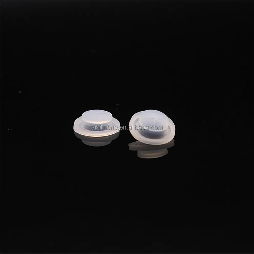 Lsr Injection Molding No Drip Silicone One Way Valve With Cross Slit ...