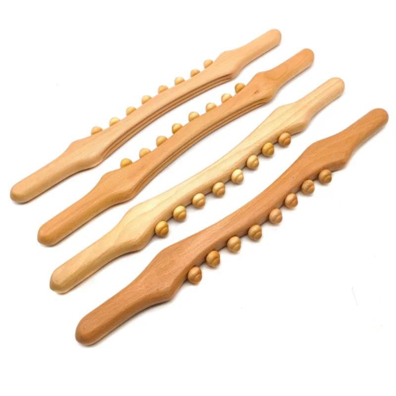 Wooden Scraping Stick Muscle Relaxation Massage Tool For Back Massage ...