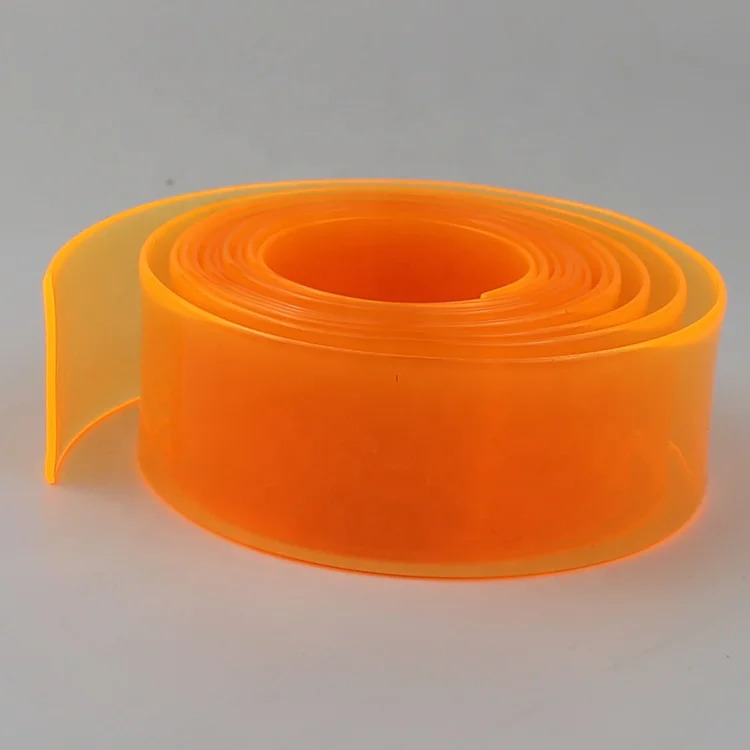 38mm Transparent Soft Fluorescent PVC Webbing Strap
