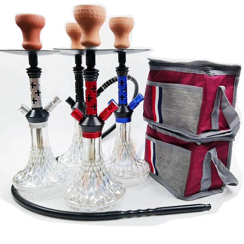 Woyu Hubbly Mini German Glass Shisha Hookah Pot With Bag - Buy Hookah ...