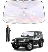 Car Windshield Sun Shade - UV Rays Heat Protector