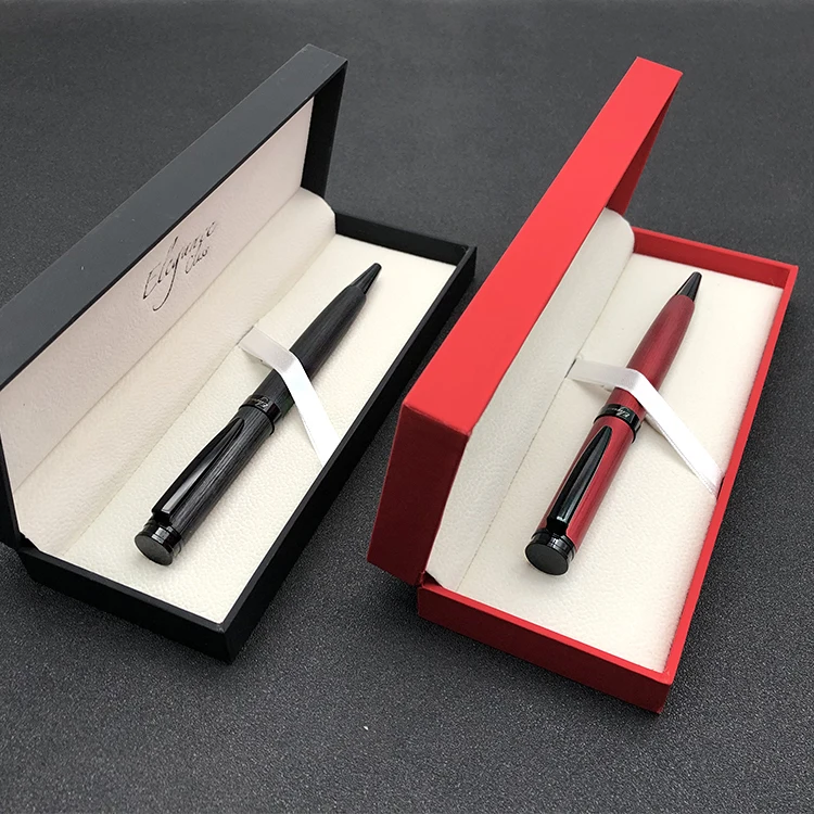 Pu Leather Box Metal Pen Set Gift Box For Pen - Buy Box For Pen,Gift ...