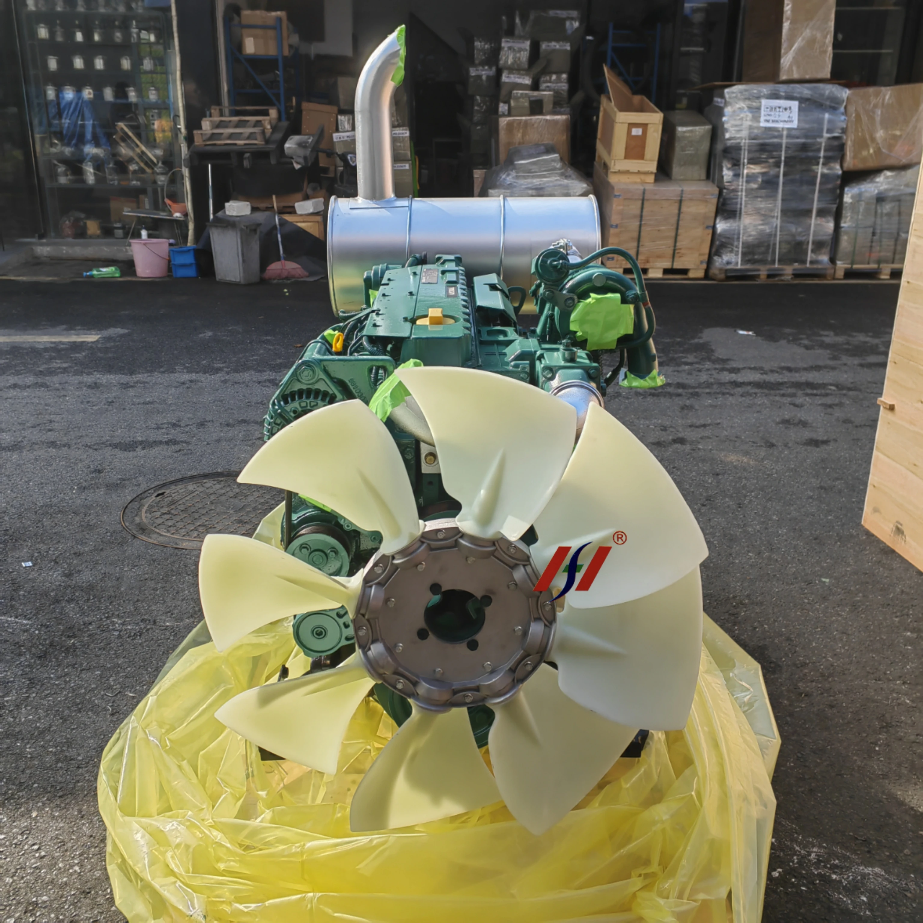 D7d D7e D6d D5d Original Genuine Excavator Diesel Motor Machinery Engines D6e Eae2 Engine For ...