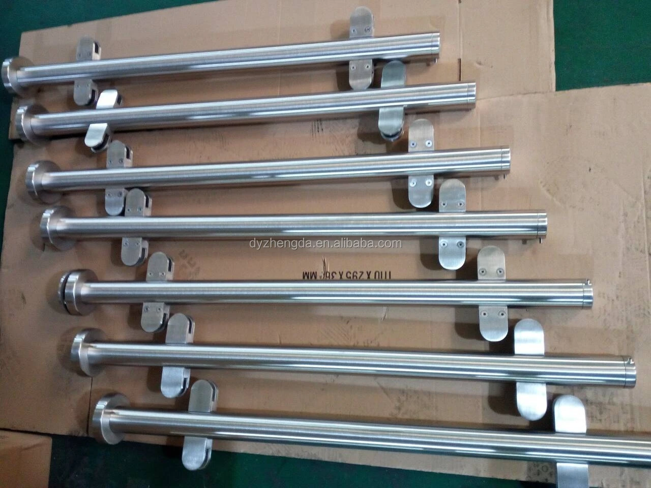 304 Handrail Balcony Stainless Steel Round Post Systems