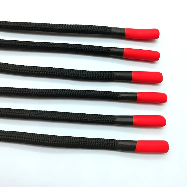 High Quality Custom Drawcord with Silicone Ends for Clothes