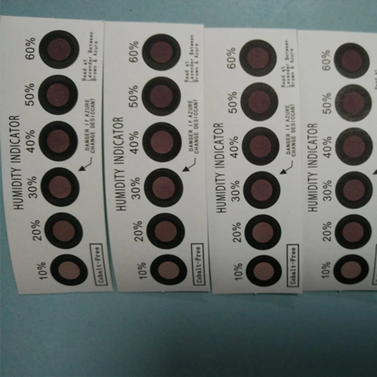 Combined Reversible And Irreversible Humidity Indicator Card - Buy Hic ...