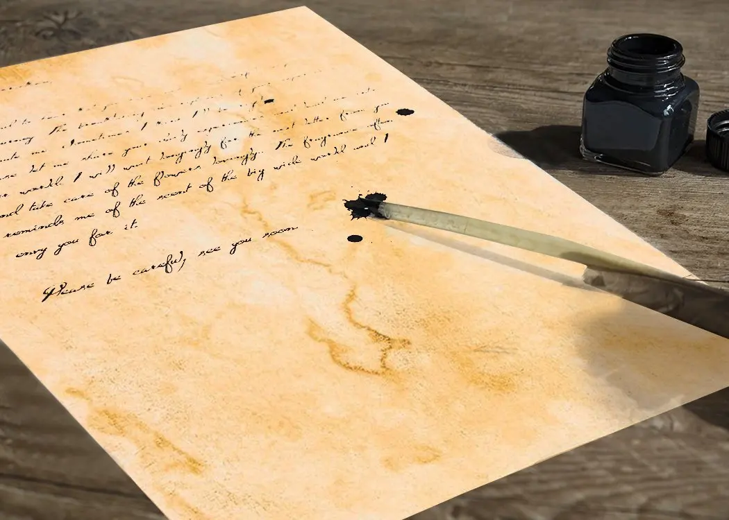 Customised Old Fashion Aged Classic Vintage Antique Design Stationery ...