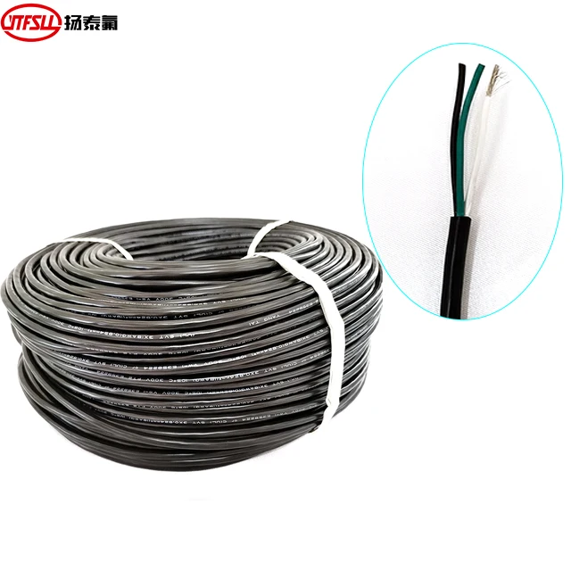 SVT 18awg 3 Cores Transparent Shielded Cable - PVC Power Cord