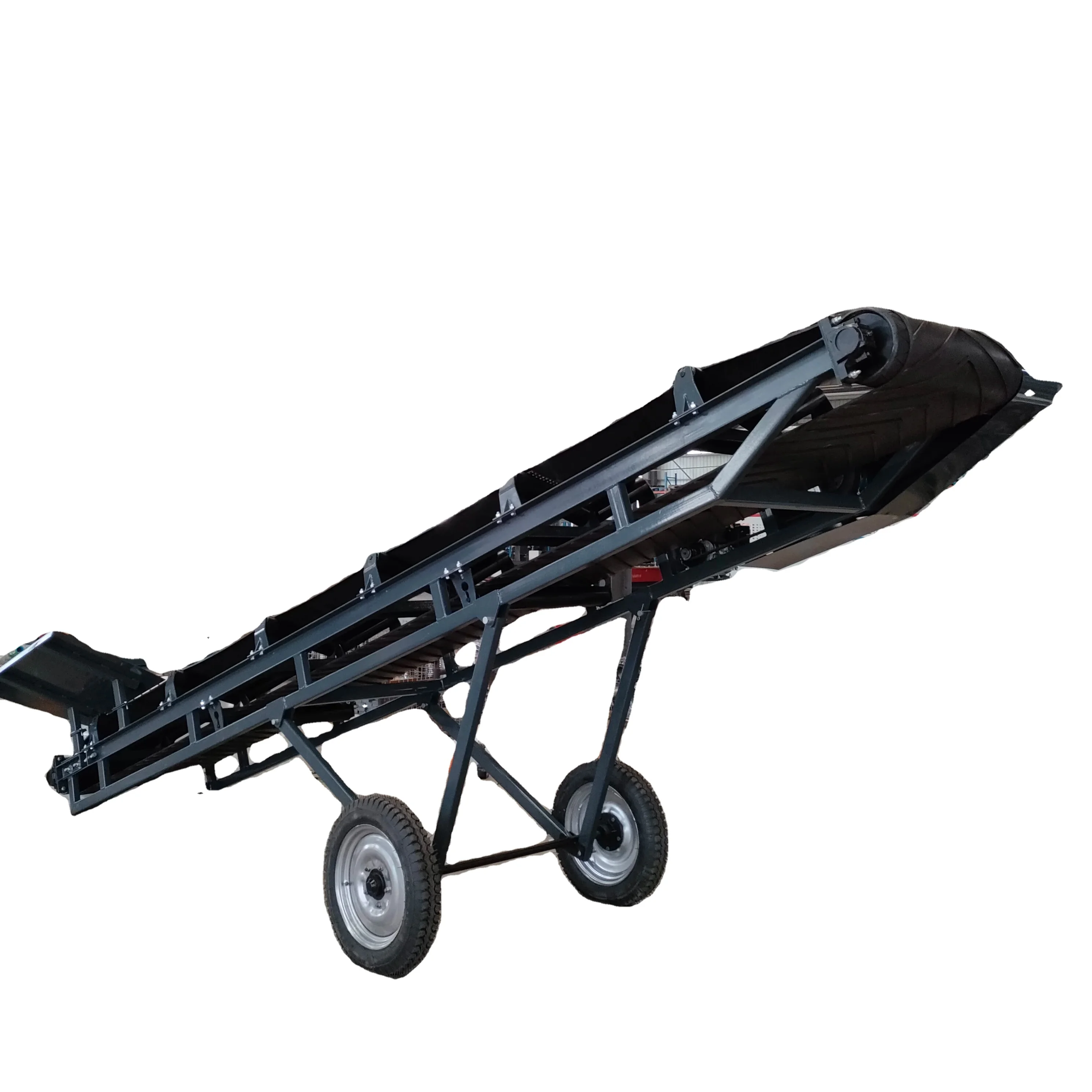 Soil Dirt Conveyor Portable Belt Conveyor Mobile Stacker 6 Meters Long ...