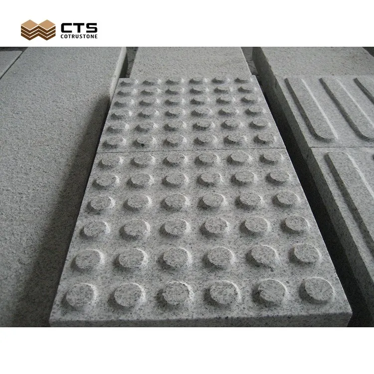 Tactile Paving Tiles - Custom Size Granite with 5-Year Warranty
