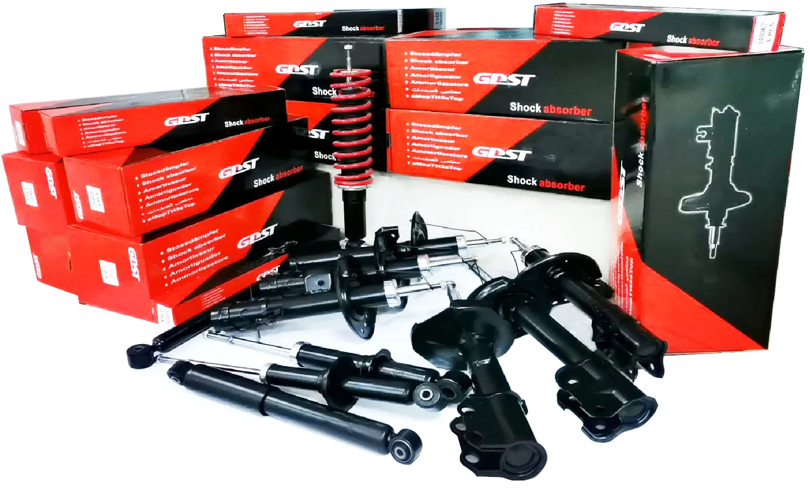 Auto Spare Parts Car Shock Absorbers 339196 339197 Used For Nissan ...