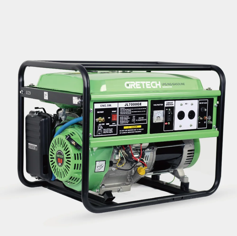 Gretech 5kw Electric Generator Portable Power Generator Silent With Low ...