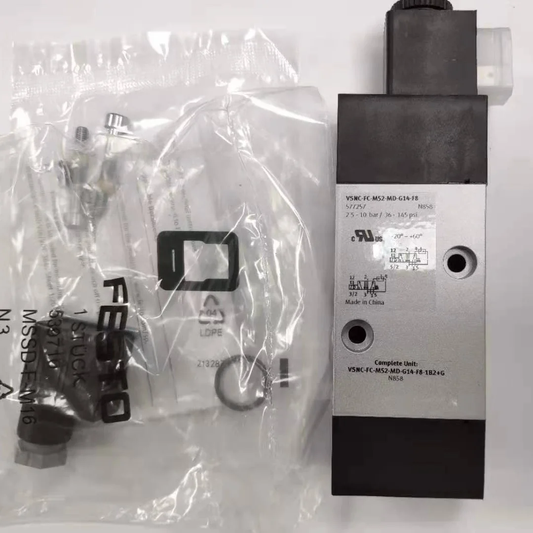 Solenoid Valve Vsnc-fc-m52-md-g14-f8-1b2+g - Buy Vsnc-fc-m52-md-g14-f8 ...