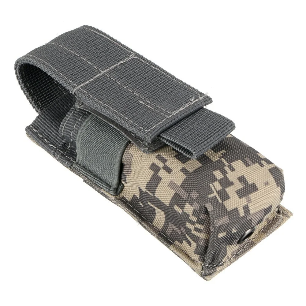 Water-Proof M5 Tactical Flashlight Bag Single Tool Nylon Waist Bag ...