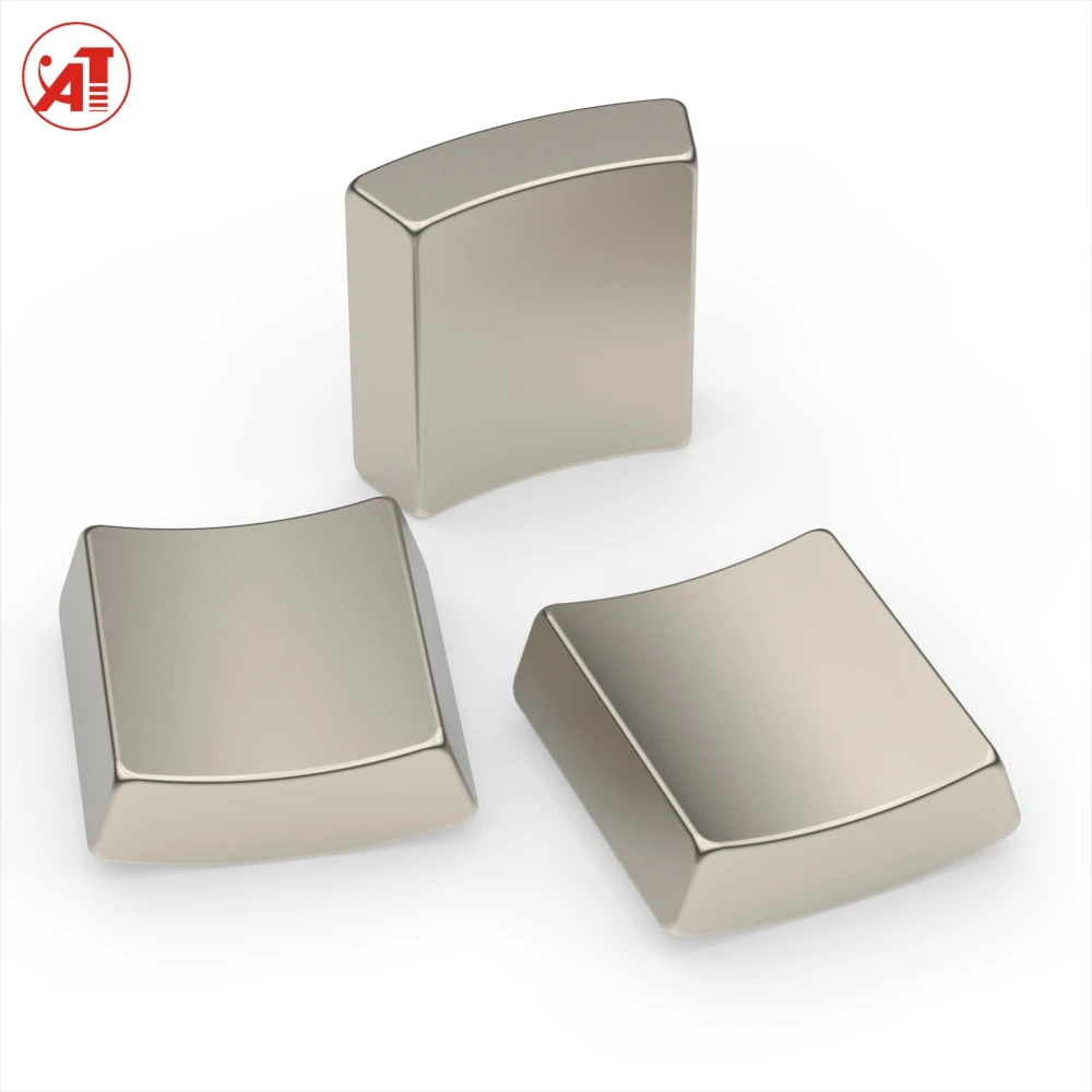 Neodymium Segment Shape Magnet For Bldc Motor Sintered Ndfeb Magnet For ...