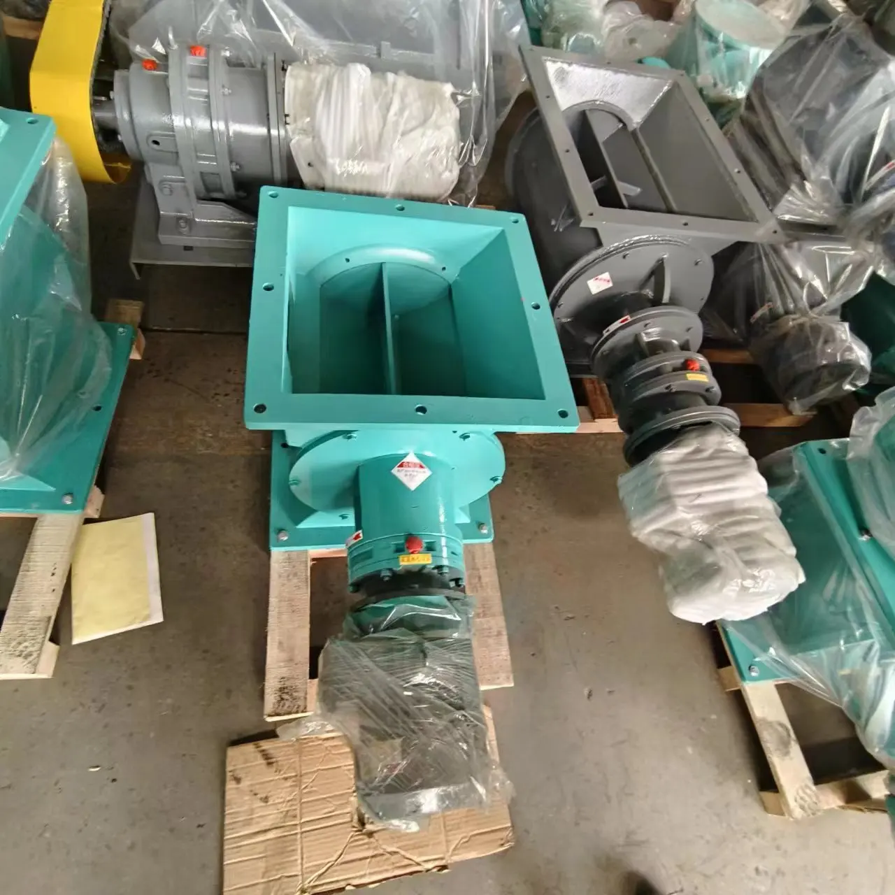 Unloader Ash Discharge Valve Star Suction Control Rotary Airlock Valve ...