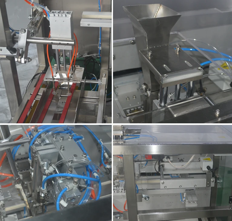 Premade Ready Preformed Pouch Bag Horizontal Linear Doypack Machine 4 ...