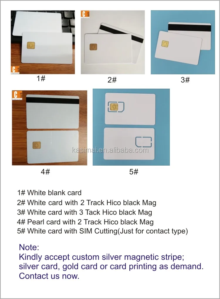 J3R200 Jcop 41 Java Chip White Card for Secid & Payment
